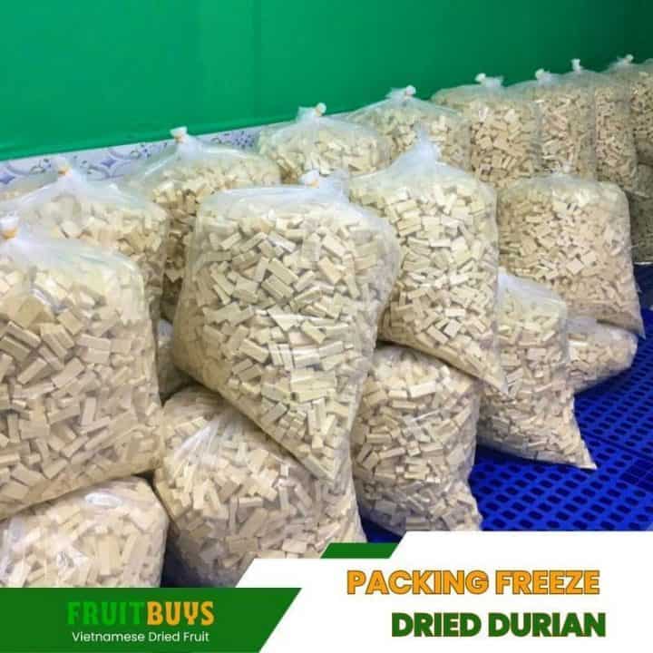Premium Freeze Dried Durian (Healthy Snacks) | FruitBuys Vietnam