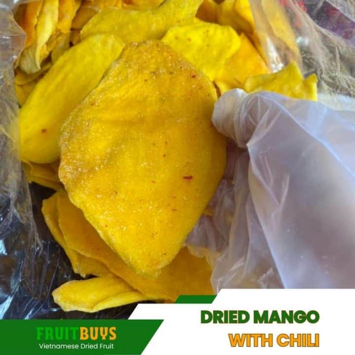 Soft Dried Chili Mango Spicy Snacks | FruitBuys Vietnam