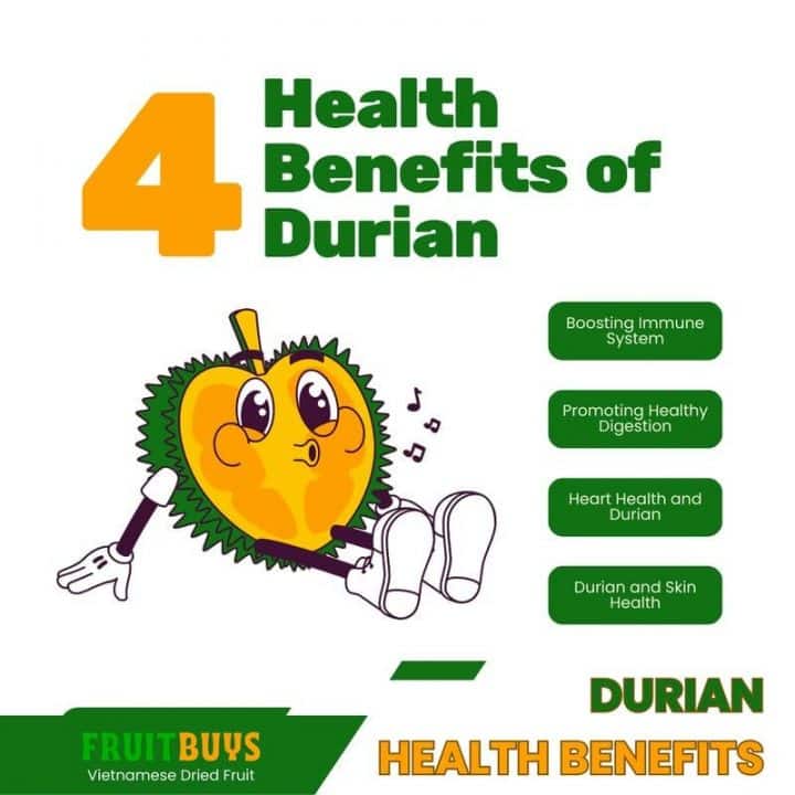 Health Benefits of Durian - Why You Should Try This Exotic Fruit - FruitBuys Vietnam
